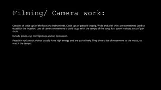 Music Video Coursework Inspiration and Ideas.pptx