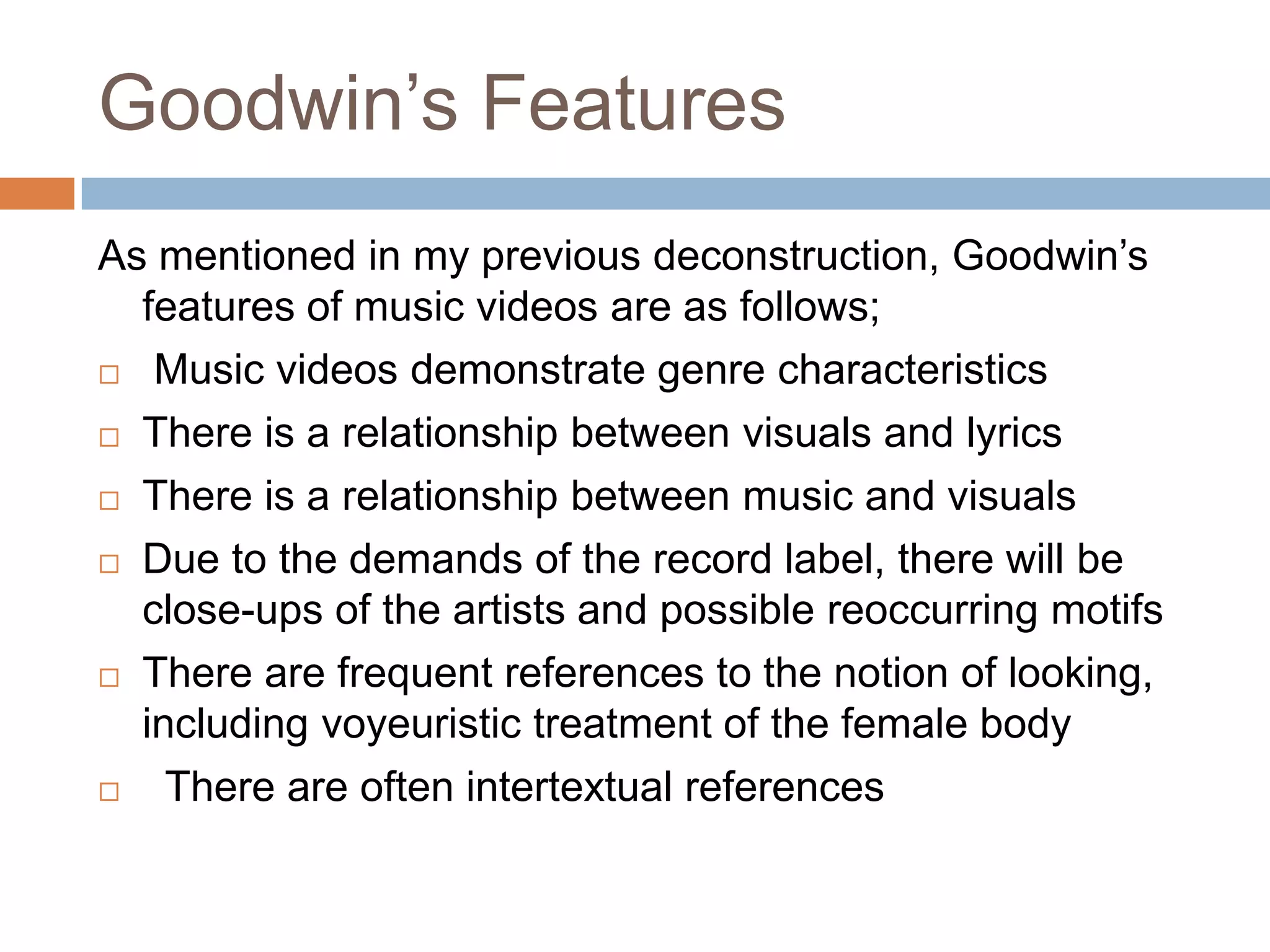 Music video deconstruction the ramones | PPTX