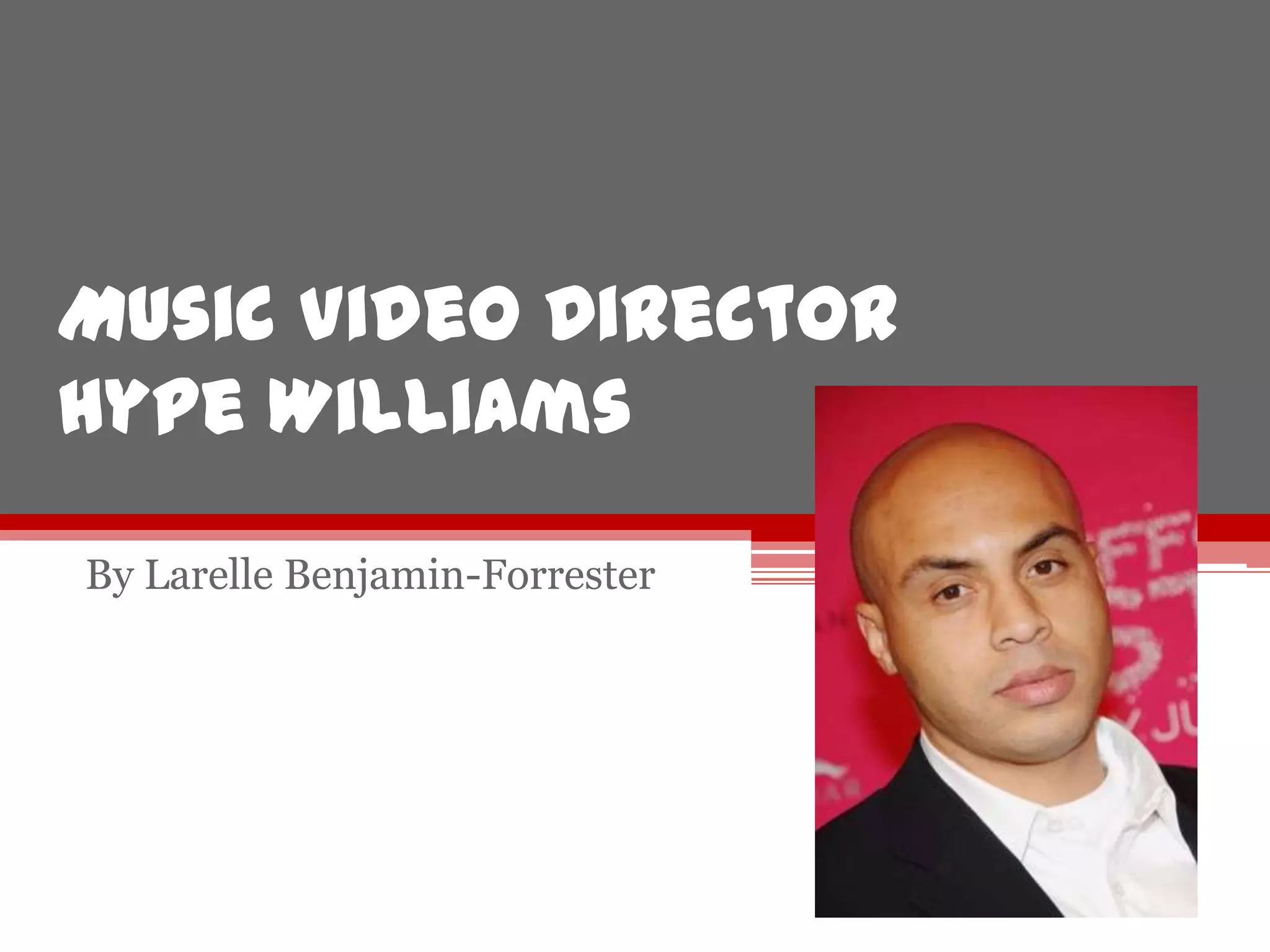 Music Video Director | PPTX