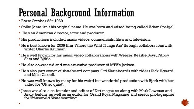 Music Video Director Case Study Music Video Director Case Study