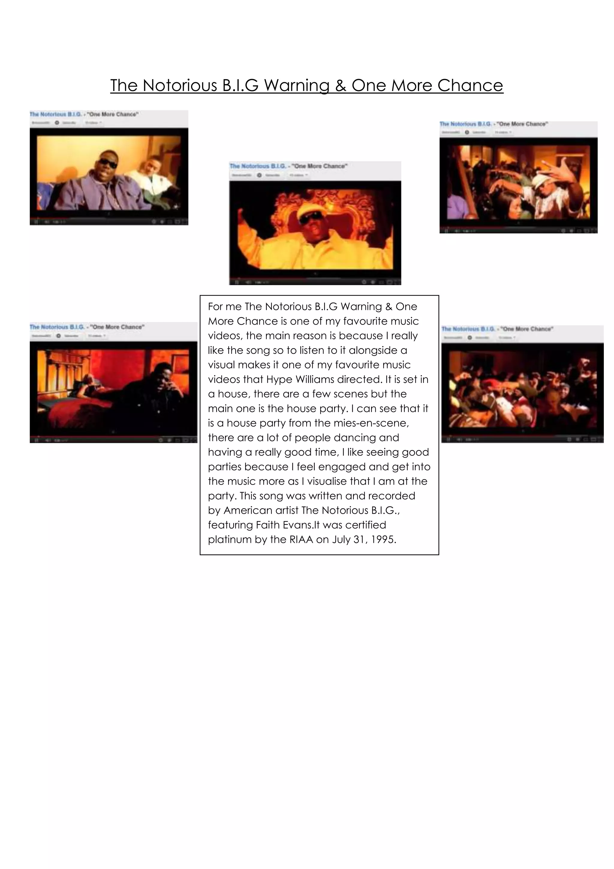 Music video director fact sheet | PDF