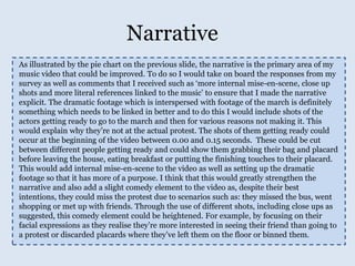 Music video evaluation | PPTX | Video Production | Content Production