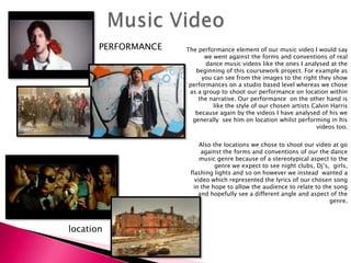 Music video evaluation | PPT