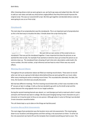 Music video final evaluation finished | PDF