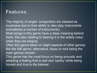 Music video genre research | PPT