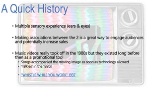 Music video history | PPT