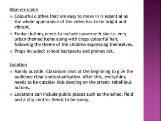 Music video ideas | PPTX