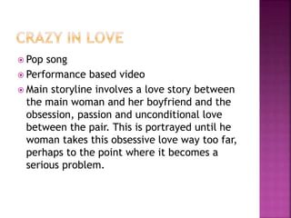 Music video ideas | PPTX