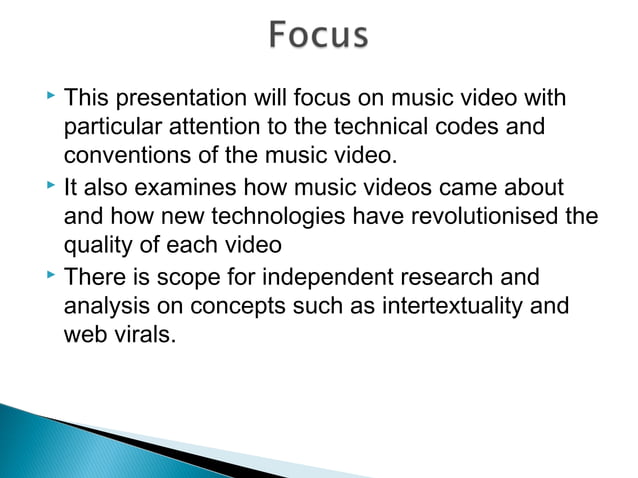 Musicvideointroandintertextuality ppt1-111005145736-phpapp01 | PPT