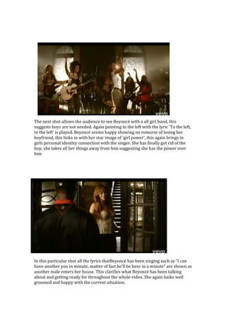 Music video narrative analysis | DOCX | Music Video | Genres