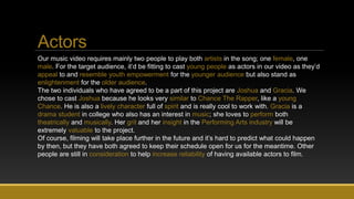 Music Video Pitch | PPT