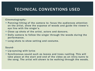 Music Video Pitch Amended | PPT