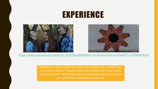 Music video pitch presentation | PPTX