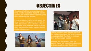 Music video pitch presentation | PPT