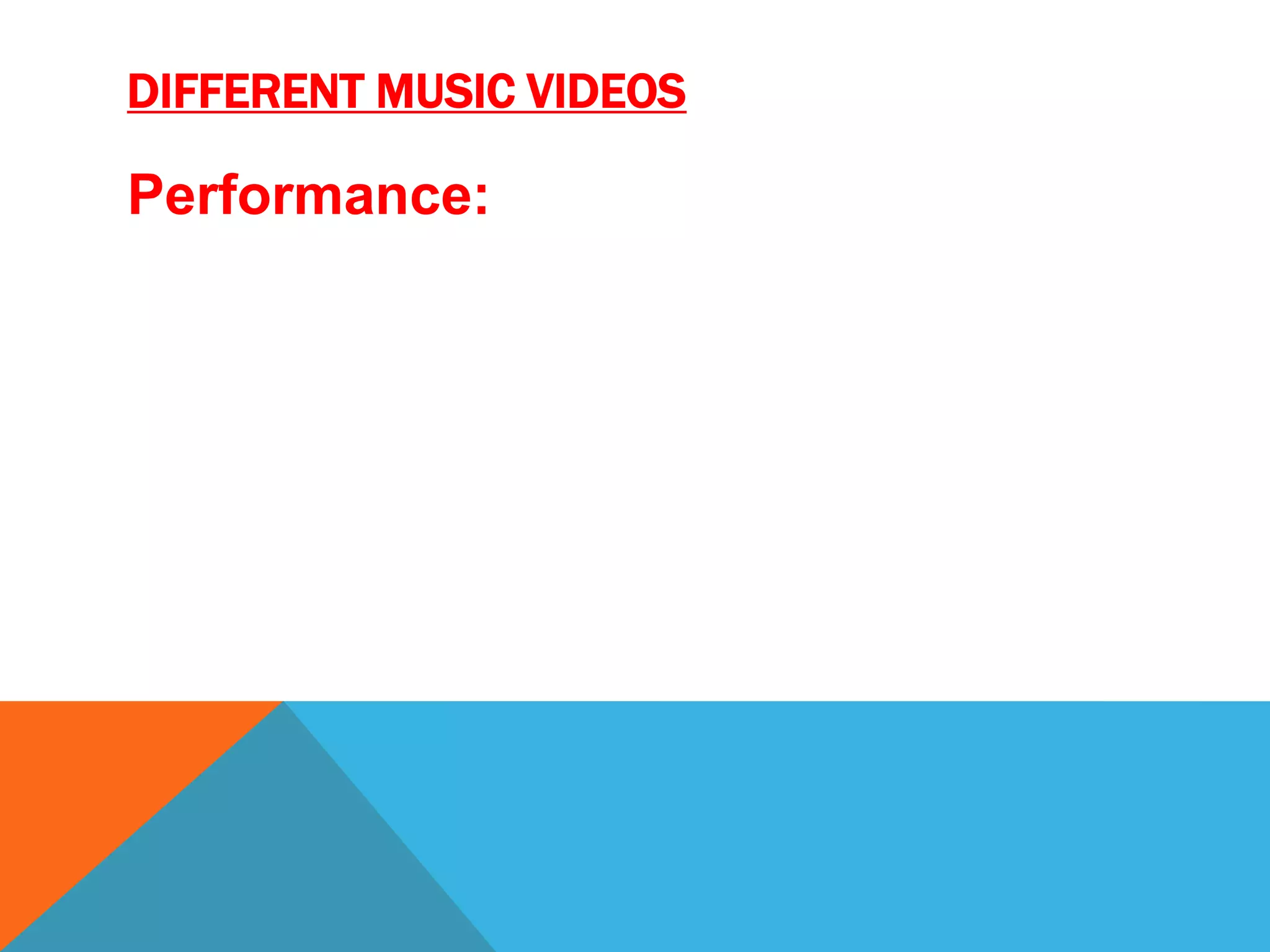 Music video powerpoint | PPT