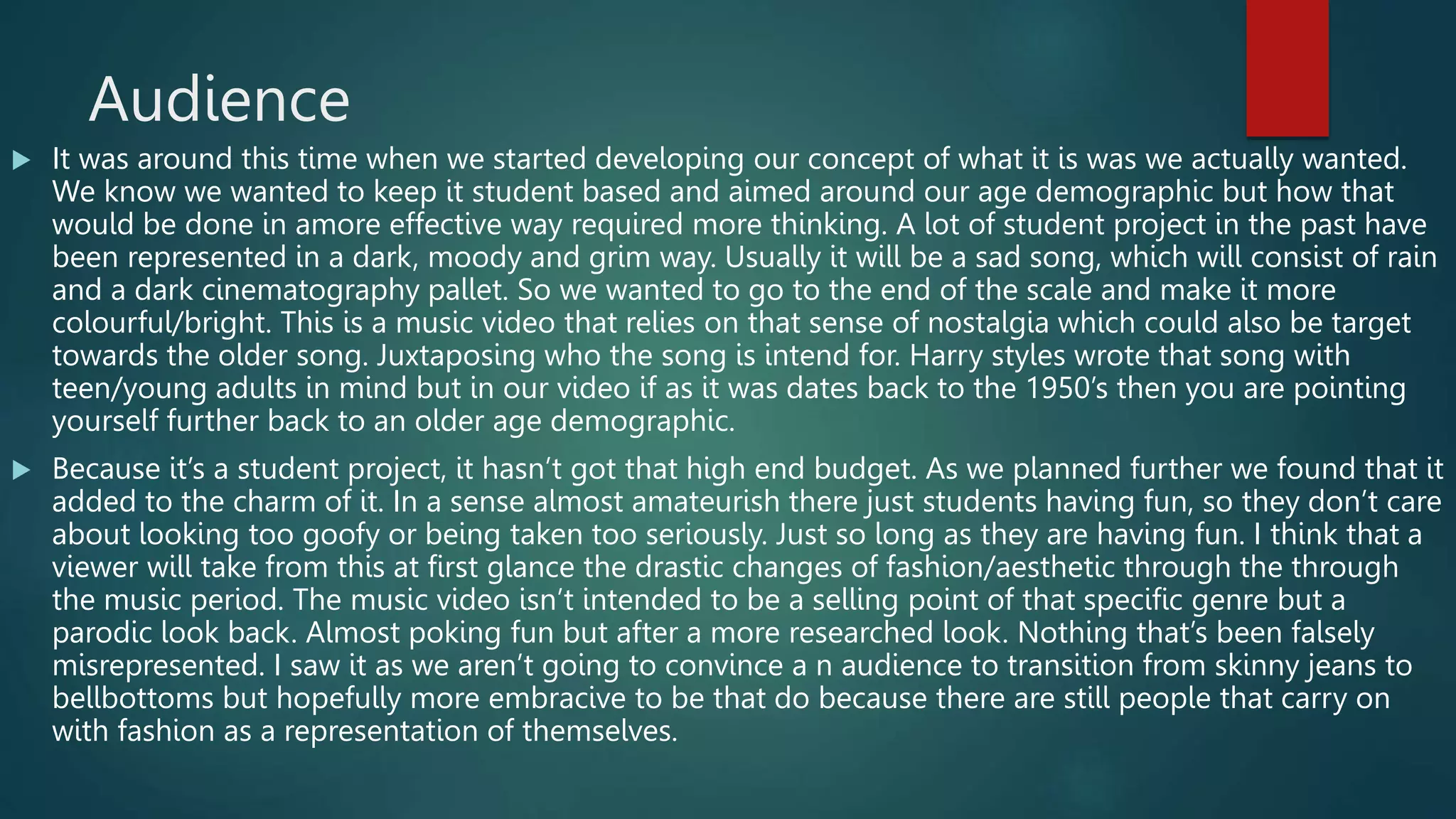 Music Video PowerPoint | PPT