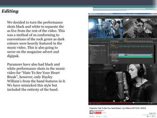 A2 Media Studies: Music Video Production | PPT
