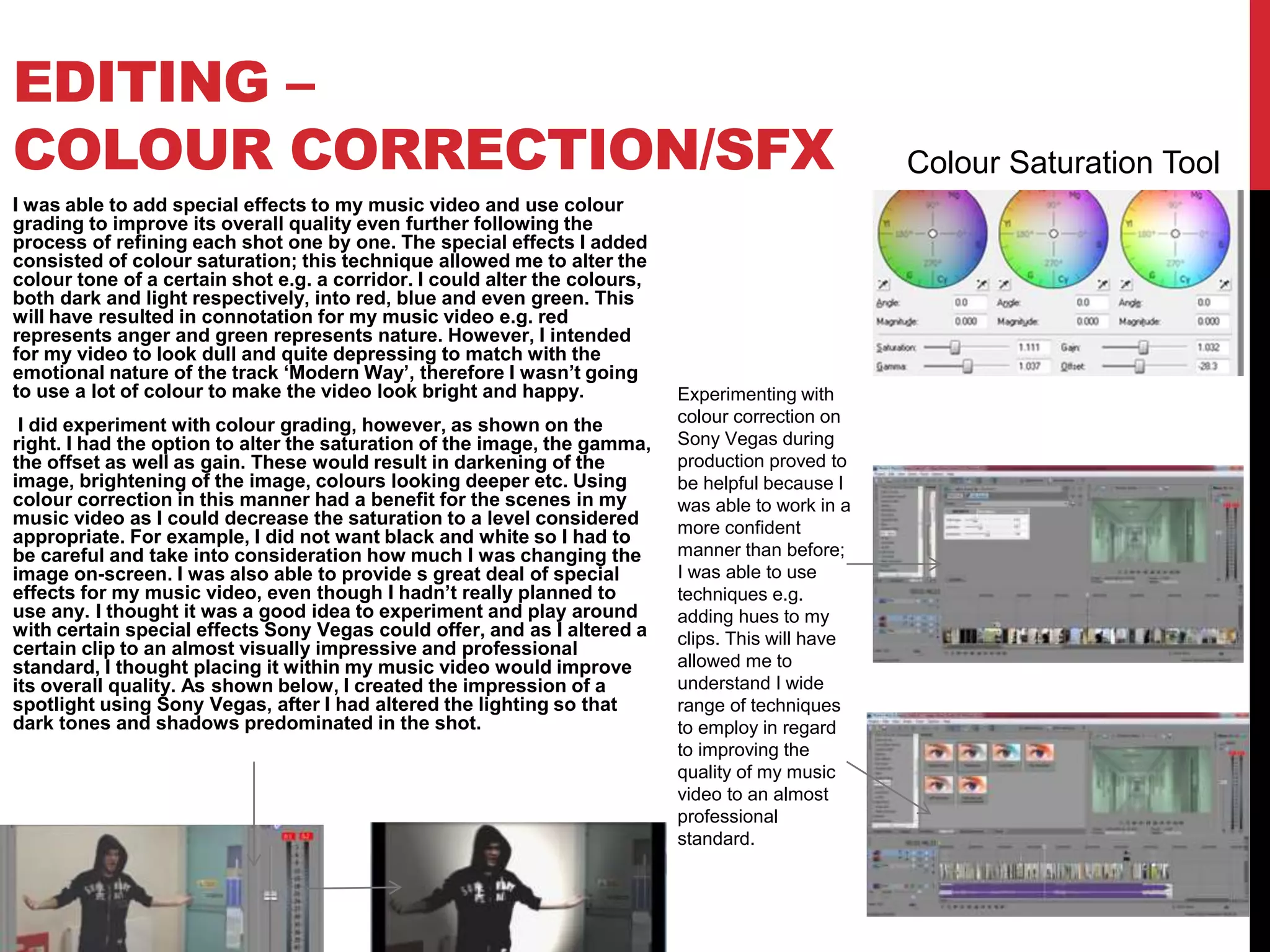 Music video production log template rh | PPT