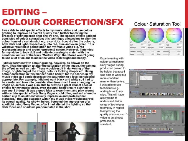 Music video production log template rh | PPT