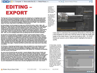 Music video production log template rh | PPT