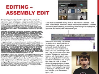 Music video production log template rh | PPT