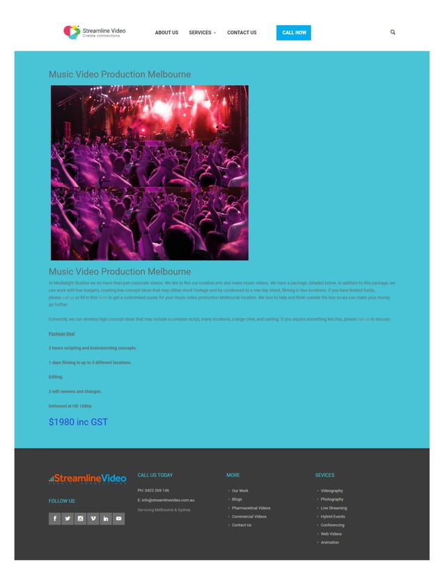 Harmonizing Creativity: Music Video Production Melbourne | PDF