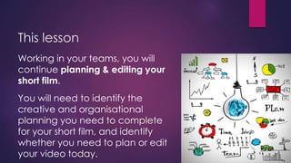 Short film production workshop | PPTX