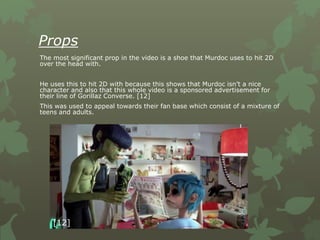 Music video Representation - Do Ya Thing (Gorillaz) | PPT