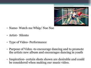 Assignment 1: Researching Music Videos | PPTX | Video Production ...