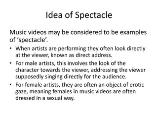 Research into types of music videos | PPTX