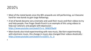 Metal Music | PPTX