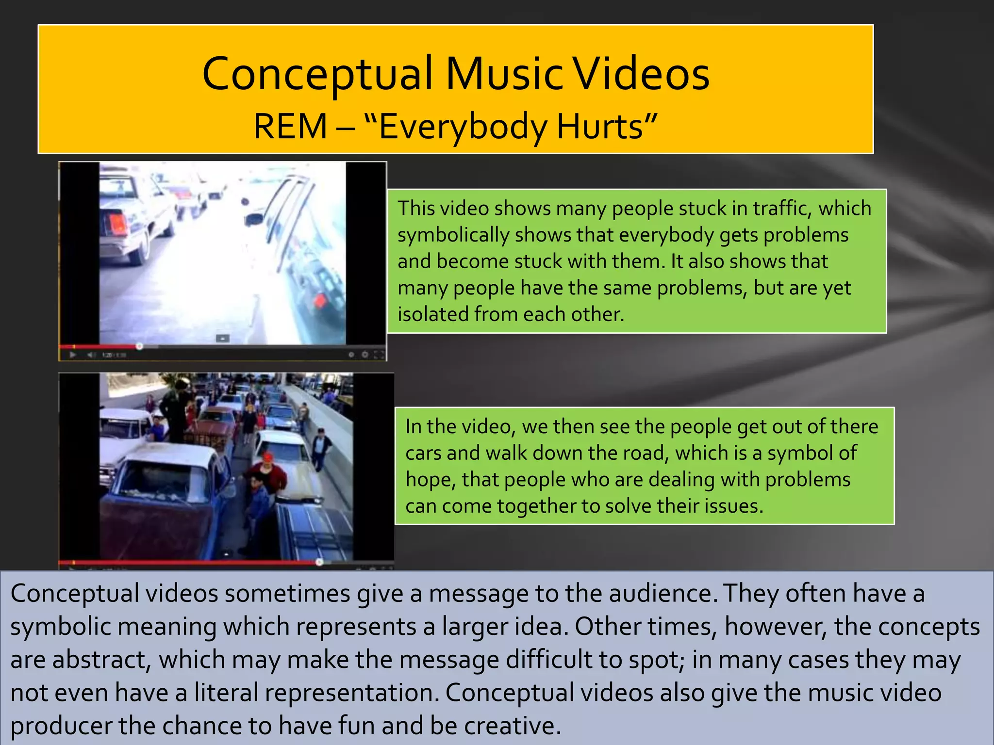 Music videos analysis | PPT