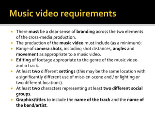 Music videos brief | PPT