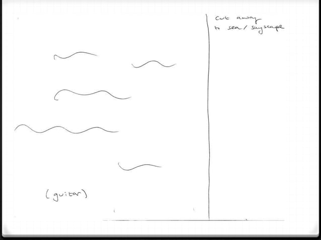 Music video shot plan storyboard | PPTX