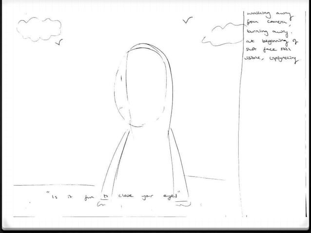 Music video shot plan storyboard | PPTX