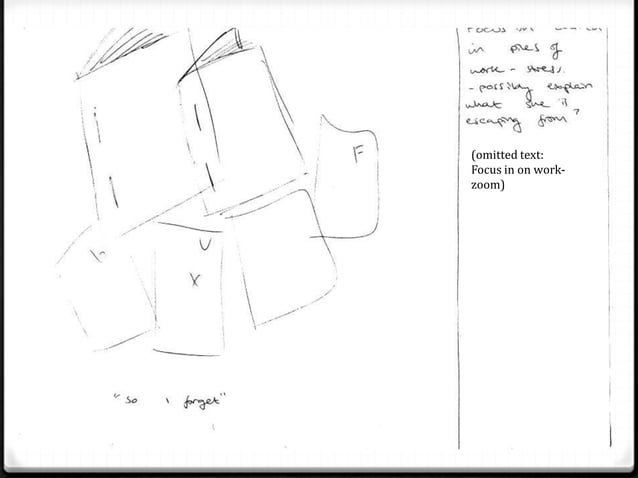 Music video shot plan storyboard take two | PPTX