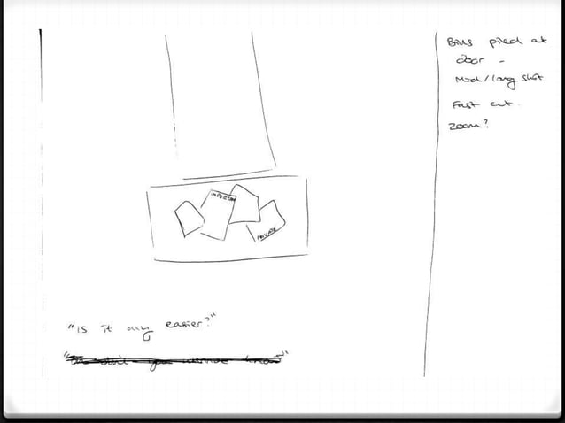 Music video shot plan storyboard take two | PPTX