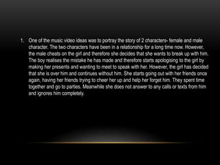 Music videos ideas media nea | PPTX