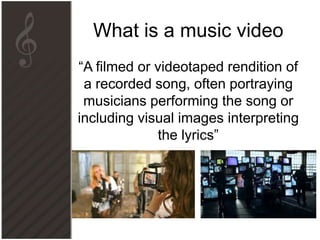Music video slide show | PPT