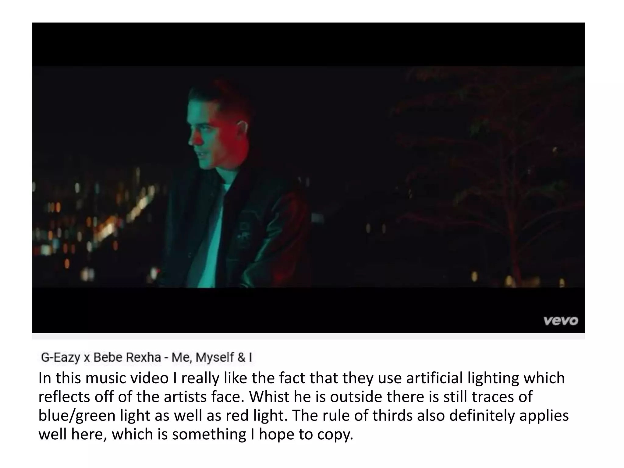 Music Video Screenshots - Bethany Smith | PPTX
