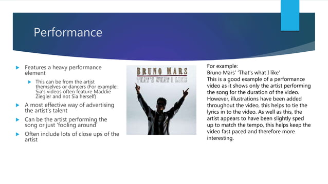 Music video styles | PPTX