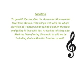 Music video summary | PPT