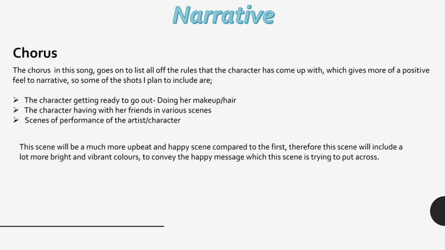 Music video synopsis | PPT