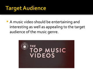 Music video target audience | PPT