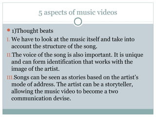 Music Video Theories | PPT | Hip Hop Music | Music