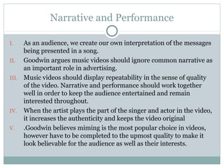 Music Video Theories | PPT | Hip Hop Music | Music