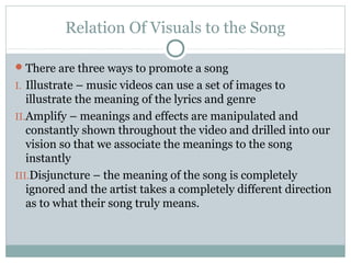 Music Video Theories | PPT | Hip Hop Music | Music