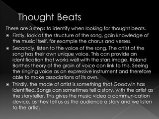 Music Video Theorists | PPTX