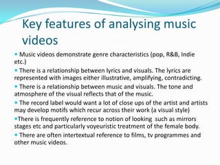 Music Video Theorys | PPT