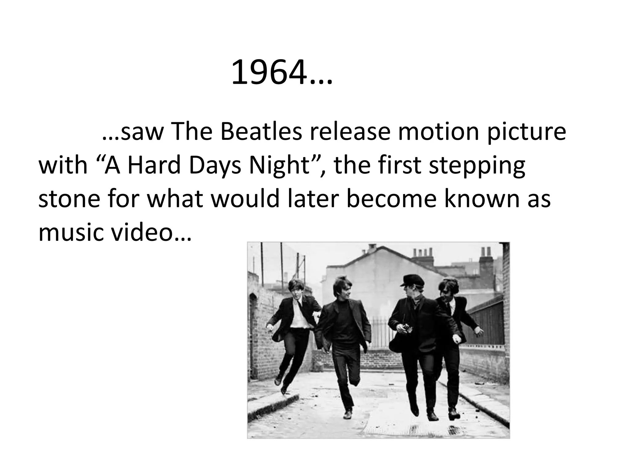 Music video timeline | PPTX | Contemporary Hits/Pop/Top 40 | Music